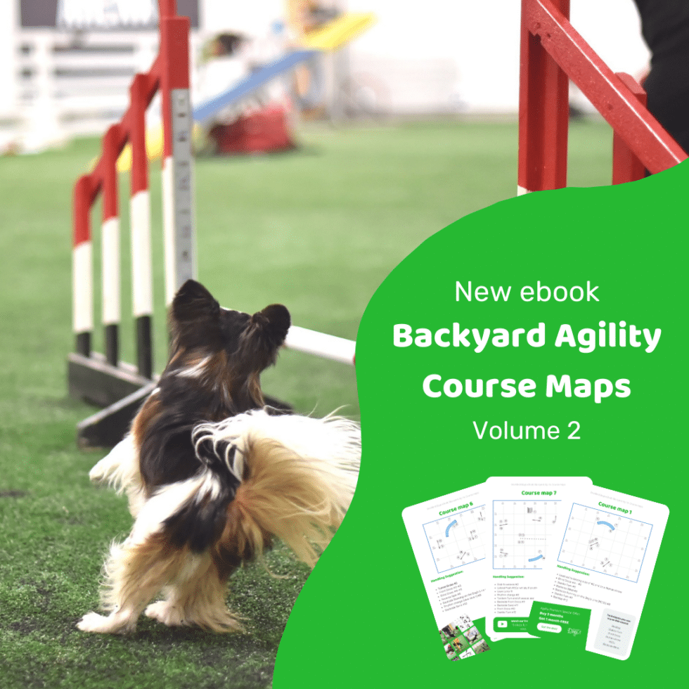 Free ebook - Dog Agility course maps for small spaces - Volume 2